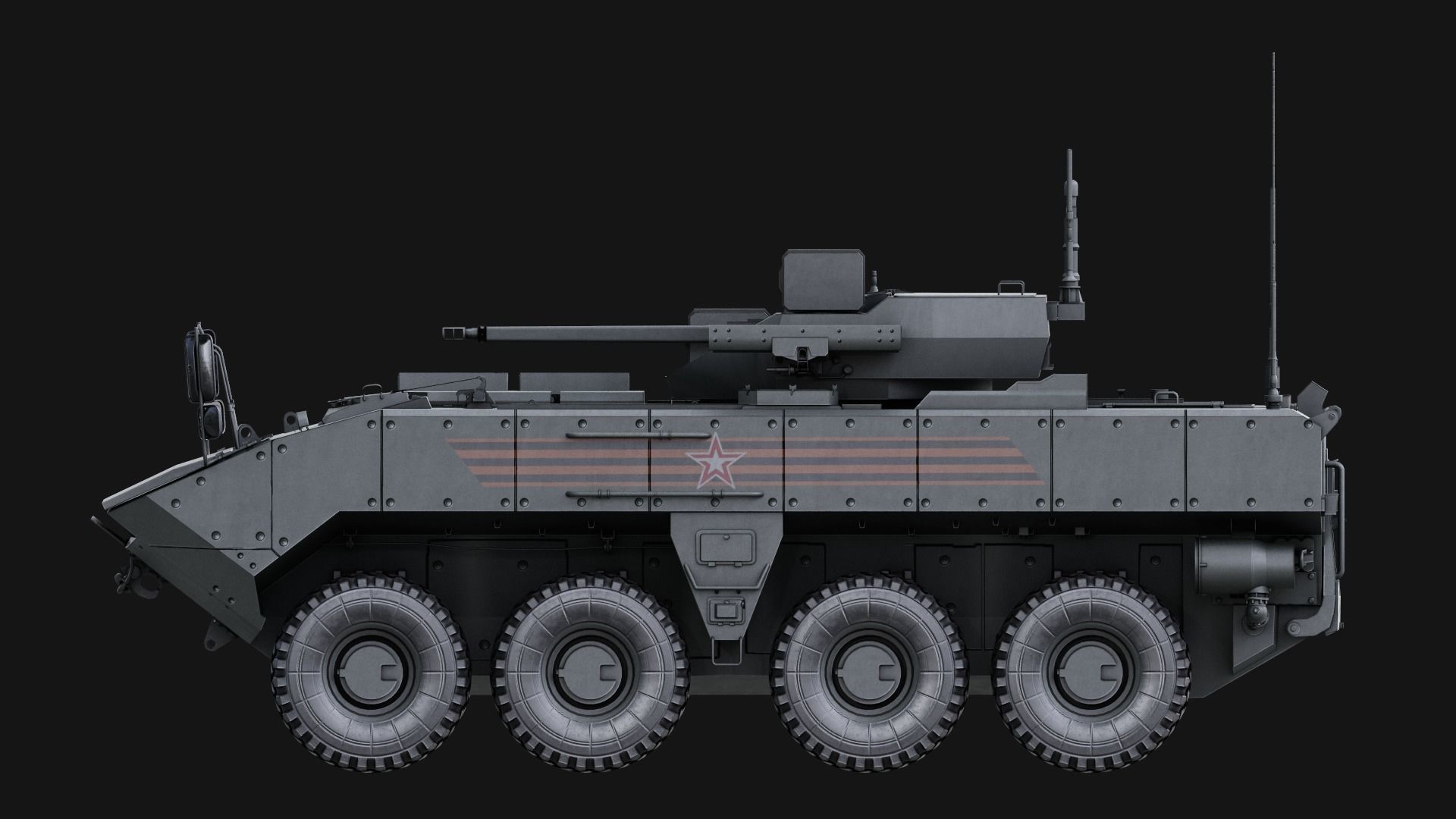 3D model Boomerang BTR Tank VR / AR / low-poly | CGTrader