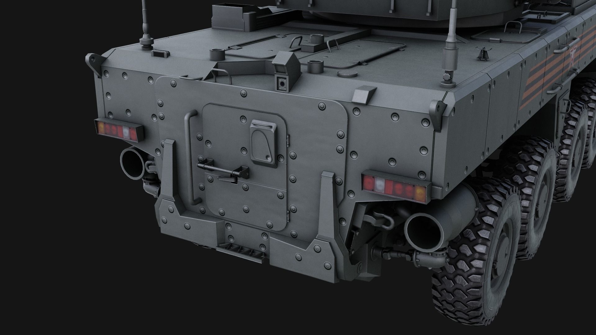 3D model Boomerang BTR Tank VR / AR / low-poly | CGTrader