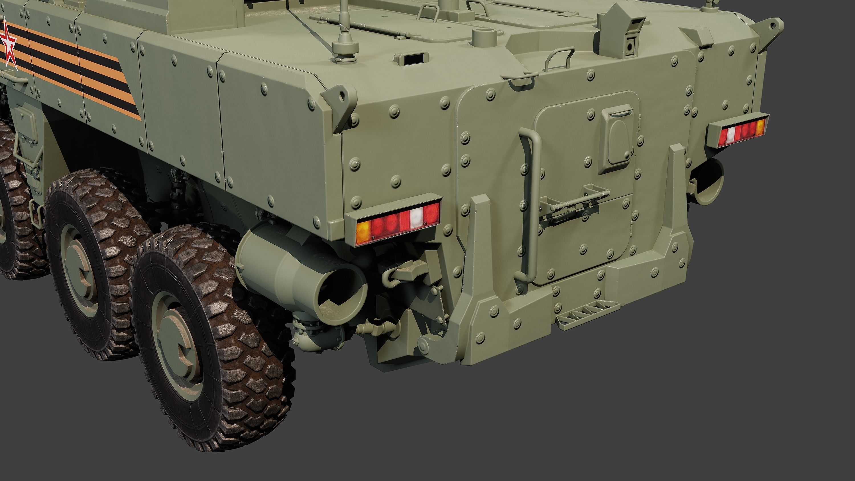 3D model Boomerang BTR Tank VR / AR / low-poly | CGTrader