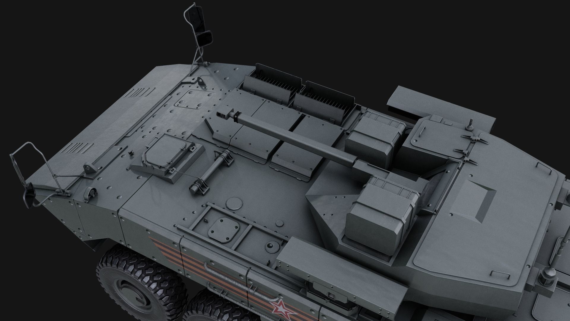 3D model Boomerang BTR Tank VR / AR / low-poly | CGTrader