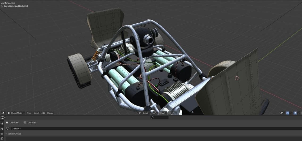 Autonomous Robot Car 3D model | CGTrader