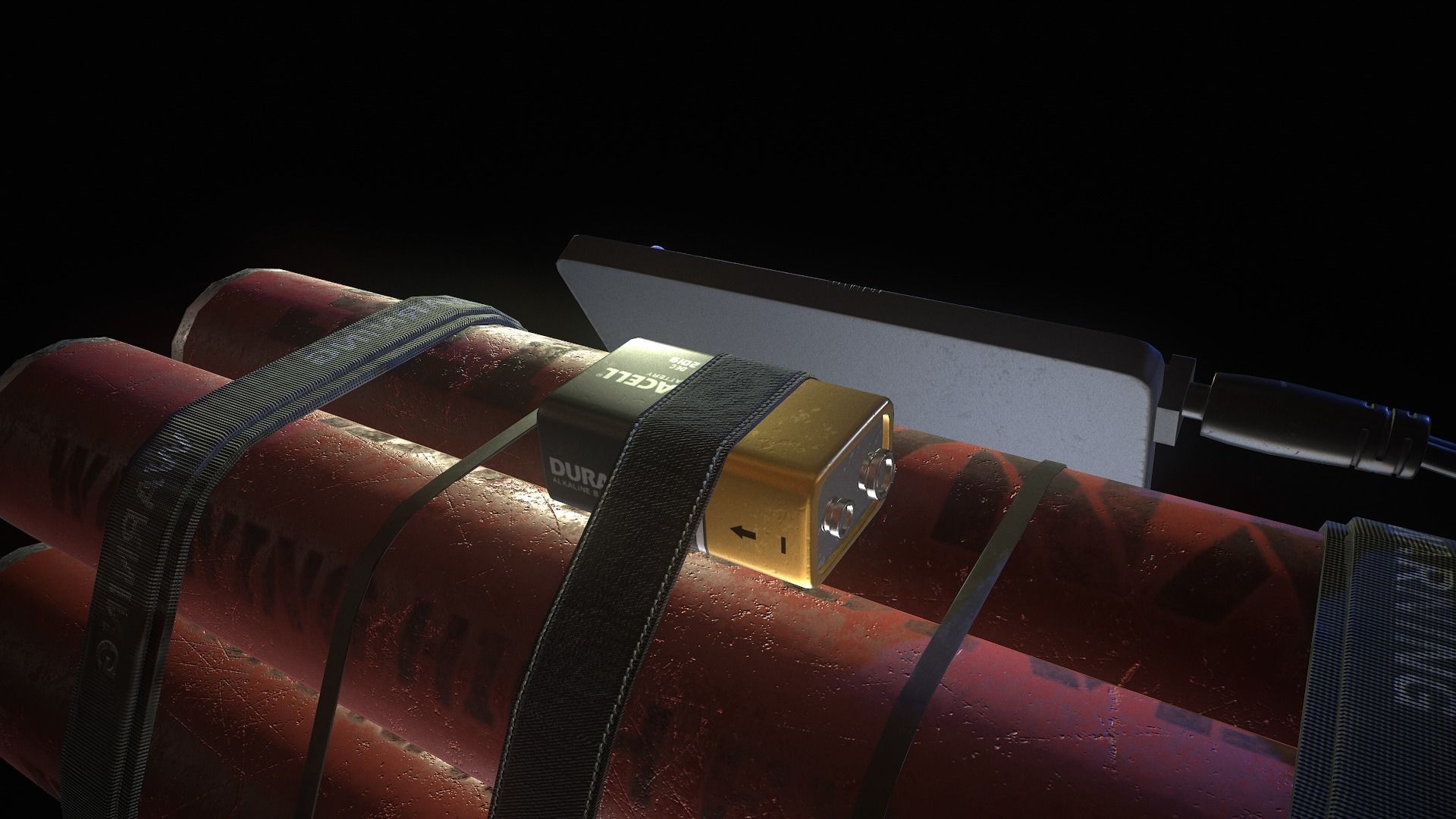 Video game bomb 3D model | CGTrader