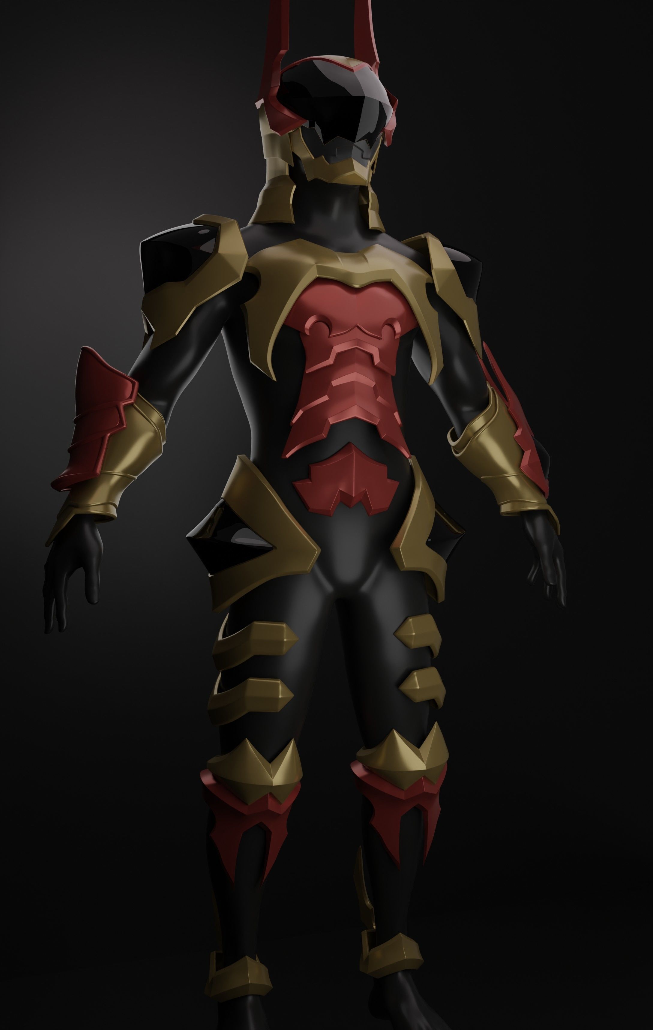 Full Keyblade Armor Terra with Keyblade 3D model | CGTrader