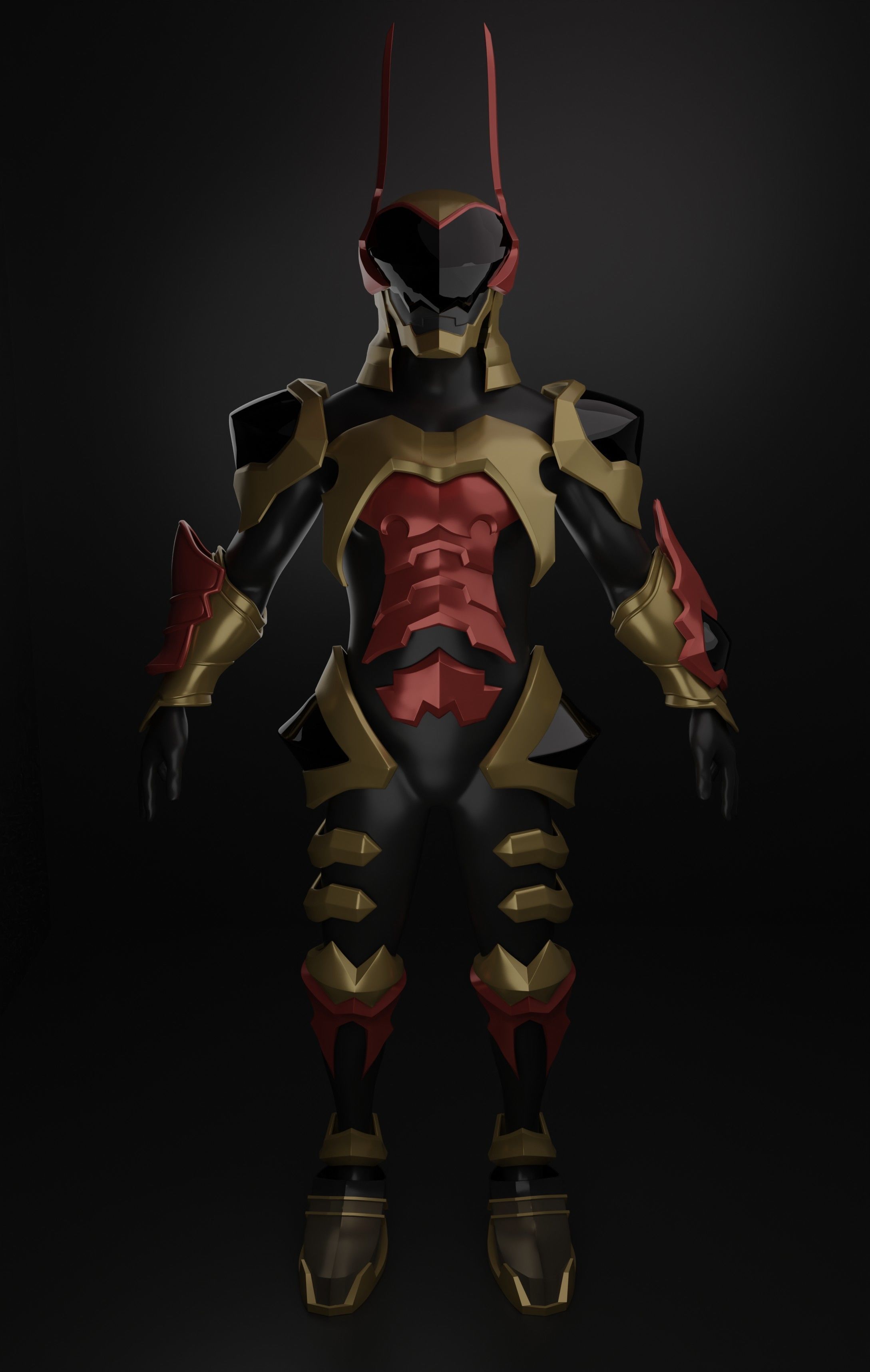 Full Keyblade Armor Terra with Keyblade 3D model | CGTrader