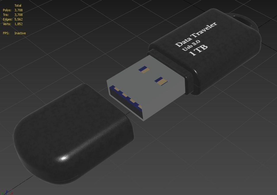 3D model USB Drive M1 VR / AR / low-poly | CGTrader