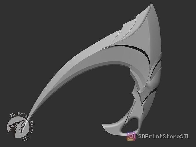 Aphelios Severum LOL league of Legends - Fan Art 3D print model 3D ...