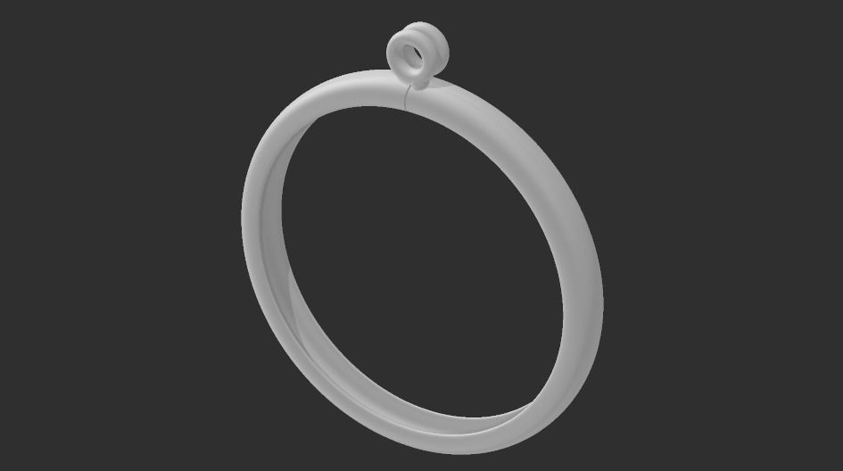 Gold full sovereign coin bezel mount 3D model 3D printable | CGTrader