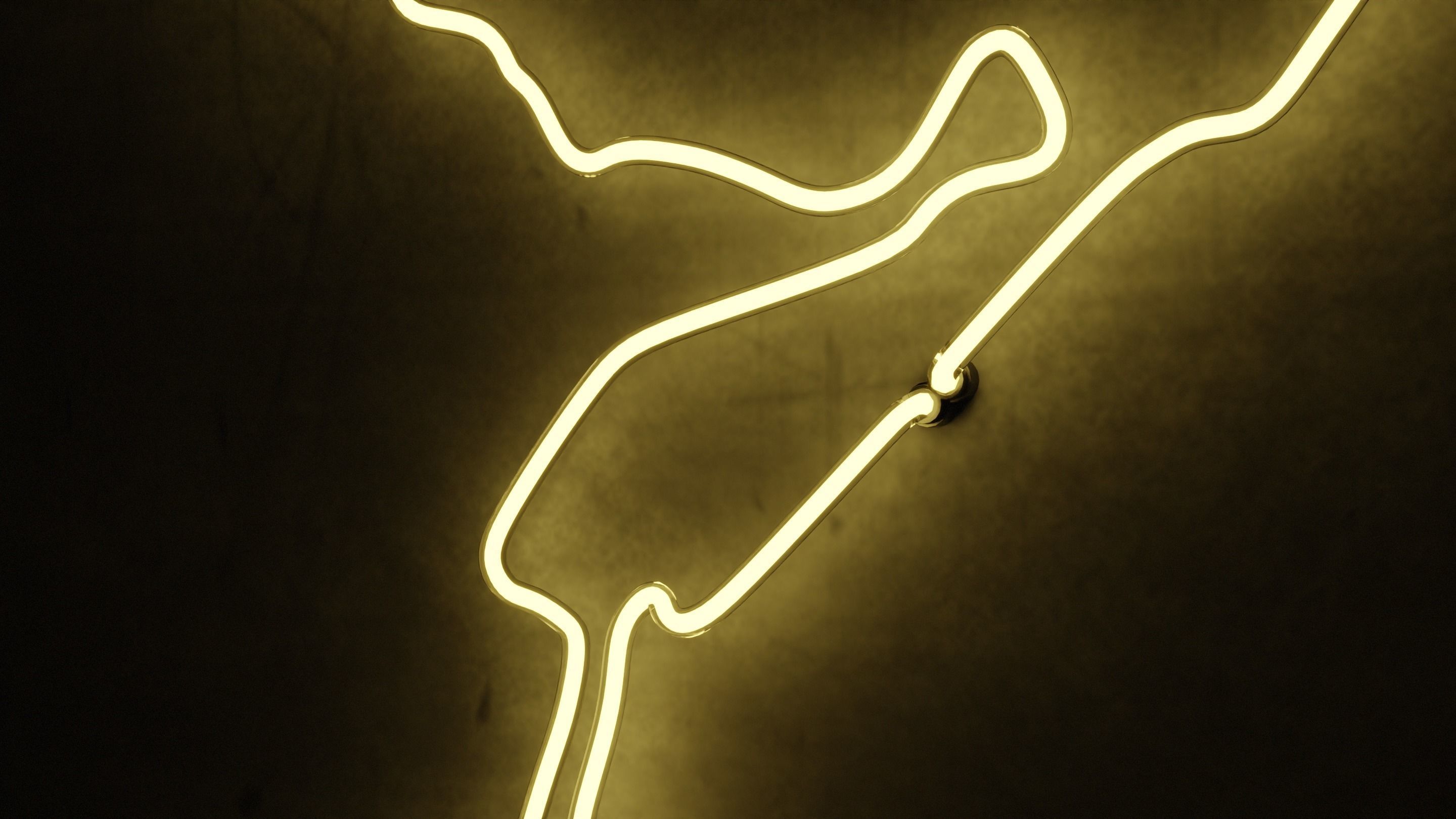 Neon 3D Model 16 - Race Track 1 - Nurburgring 3D model | CGTrader