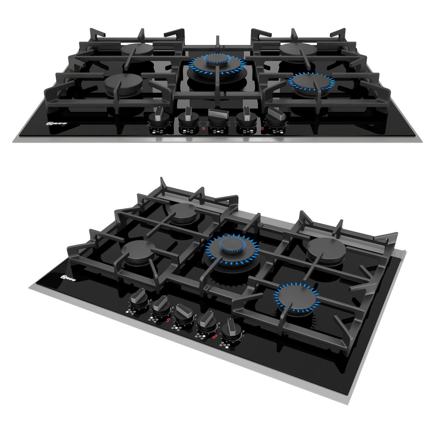 Neff Kitchen set 3D model | CGTrader