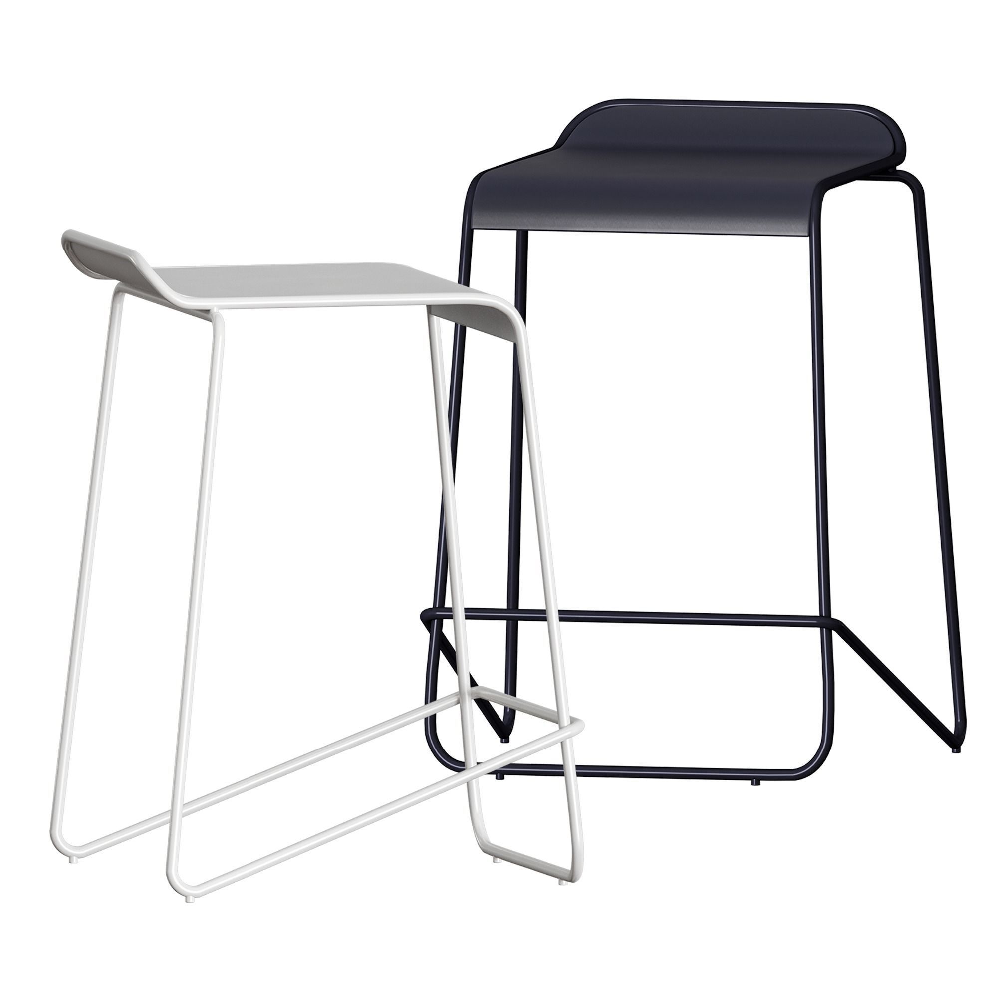 Ready Stacking Barstool 3D model | CGTrader