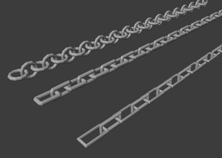 Chain pack 3D model | CGTrader