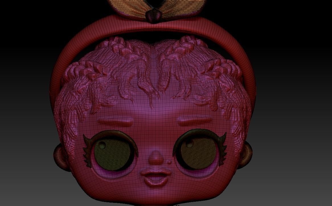 LOL Doll - version 3 3D model 3D printable | CGTrader