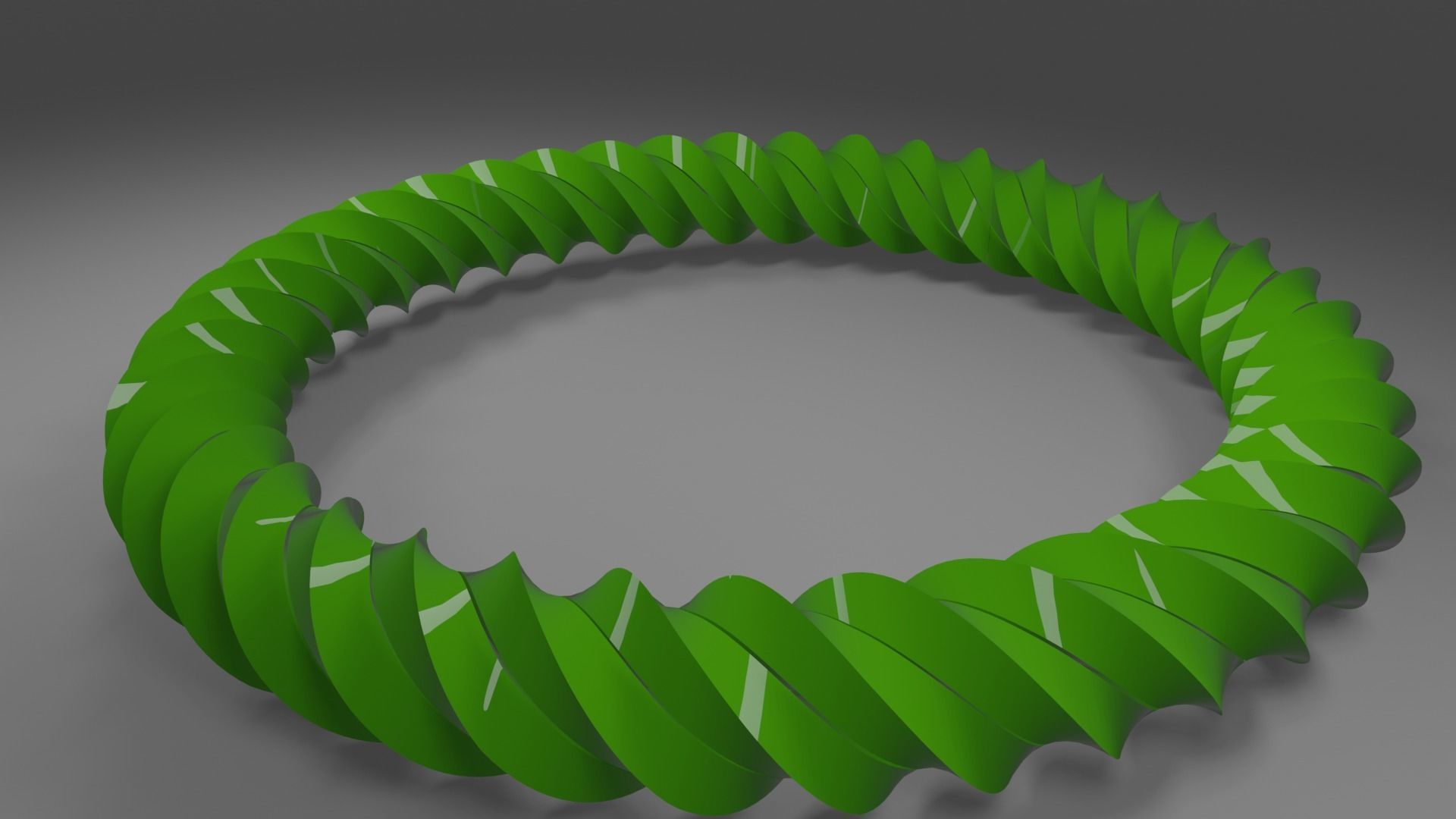 Light Green Ring t8 3D model | CGTrader
