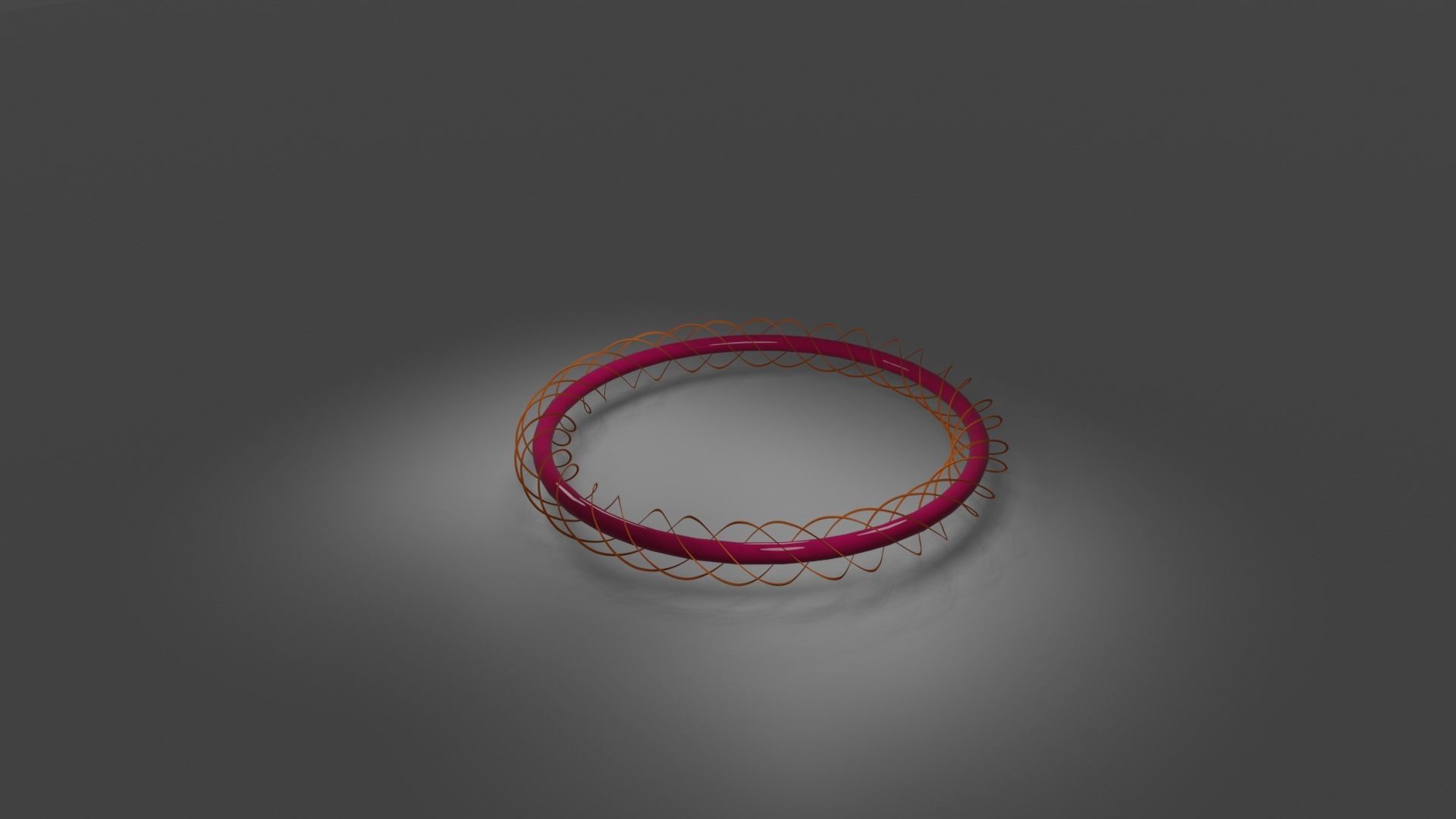 Red Ring t4 3D model | CGTrader