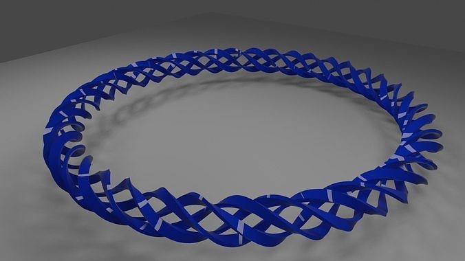 Blue RIng Evee 3D model | CGTrader