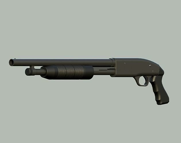 Mossberg 500 shotgun 3D model 3D model | CGTrader