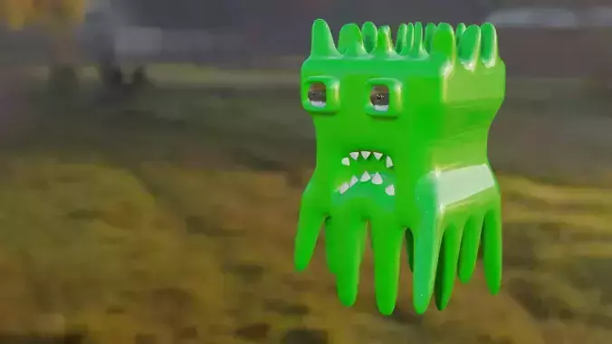 Water demon 3D model | CGTrader