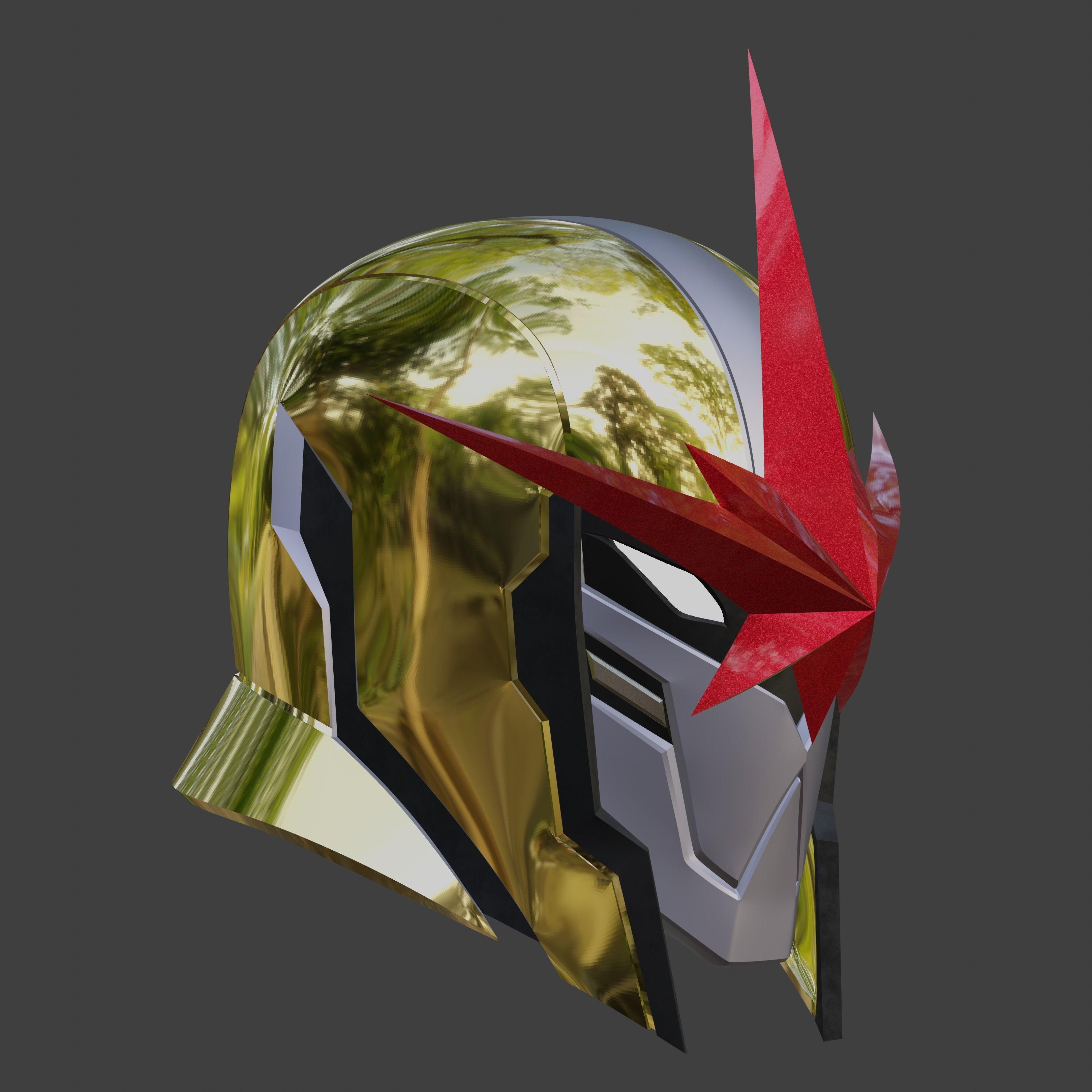 Nova Prime Inspired Helmet 3D model 3D printable | CGTrader
