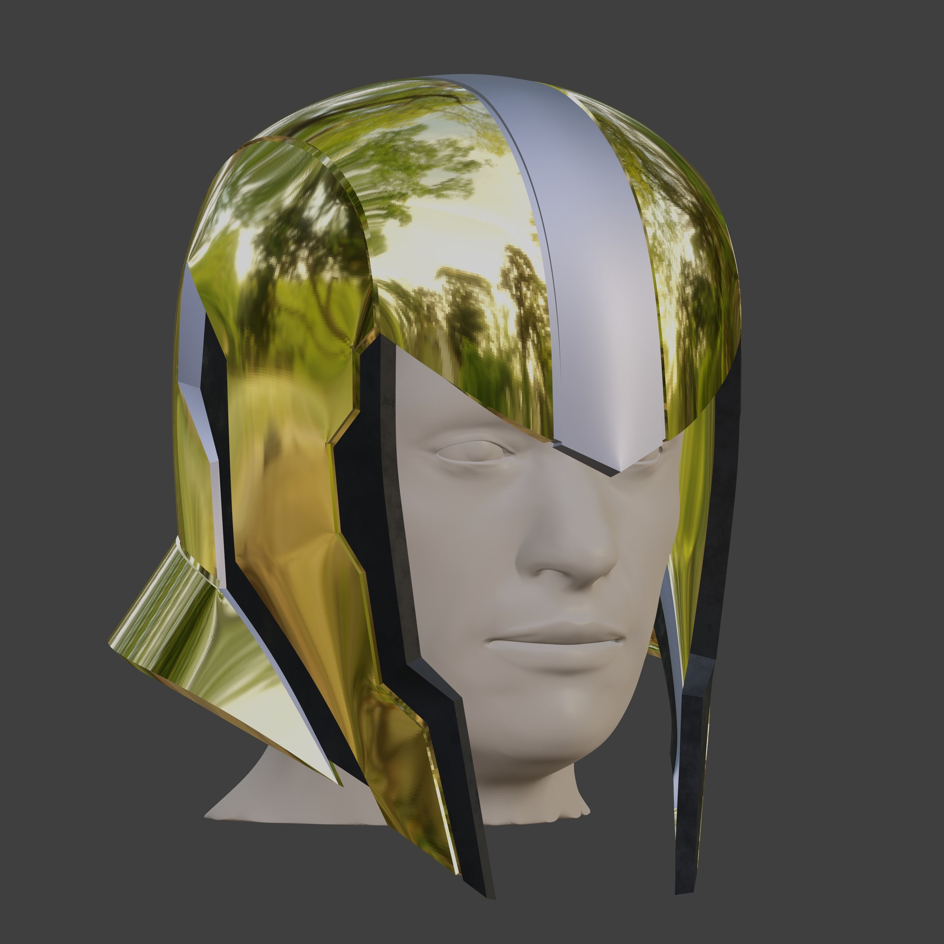 Nova Prime Inspired Helmet 3D model 3D printable | CGTrader