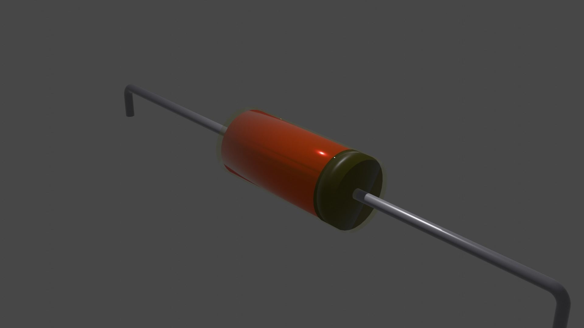 diode resistor free 3D model | CGTrader