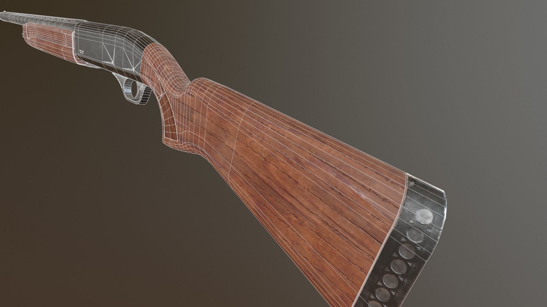 3D model MP 153 Game ready VR / AR / low-poly | CGTrader