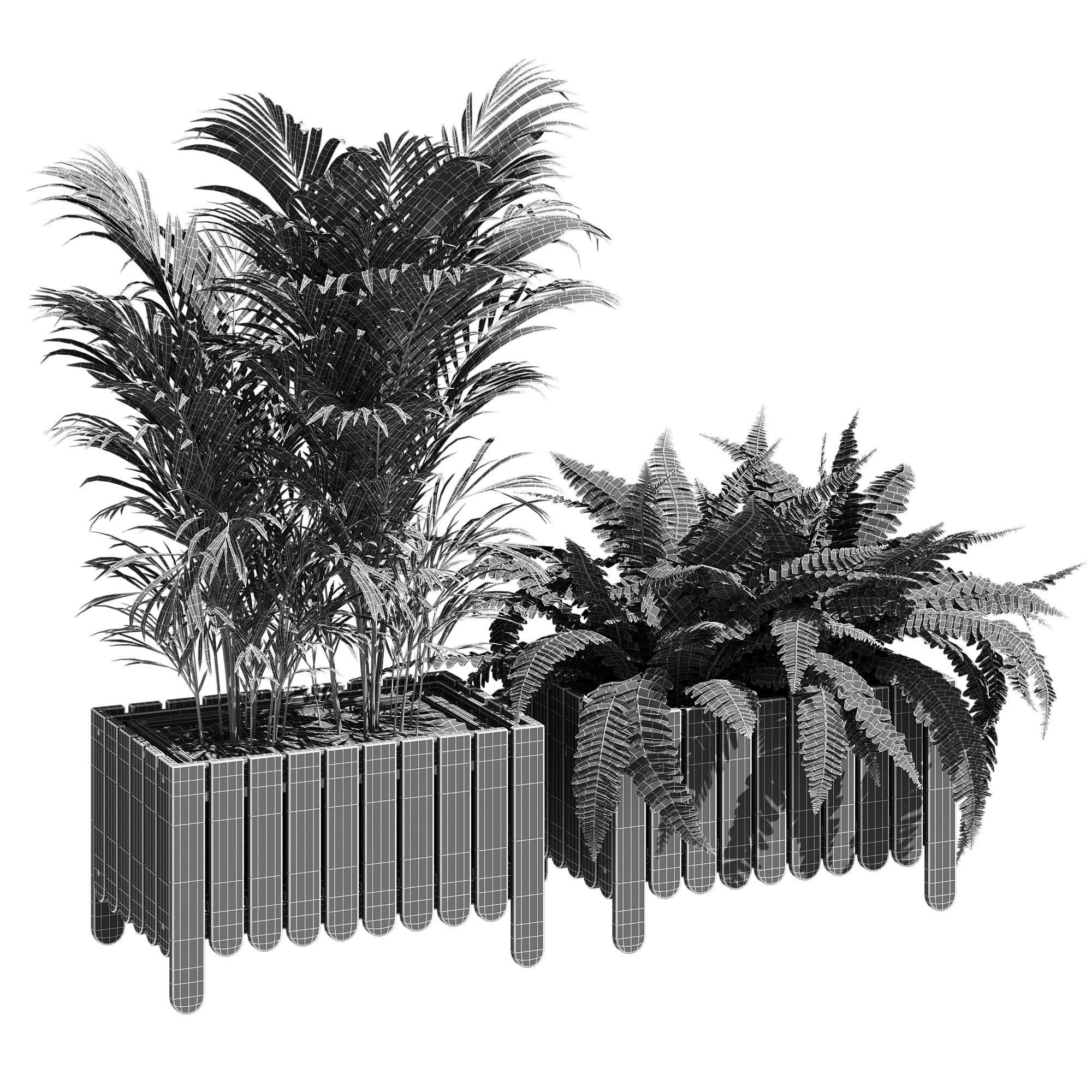 Flower box askholmen 3D model | CGTrader