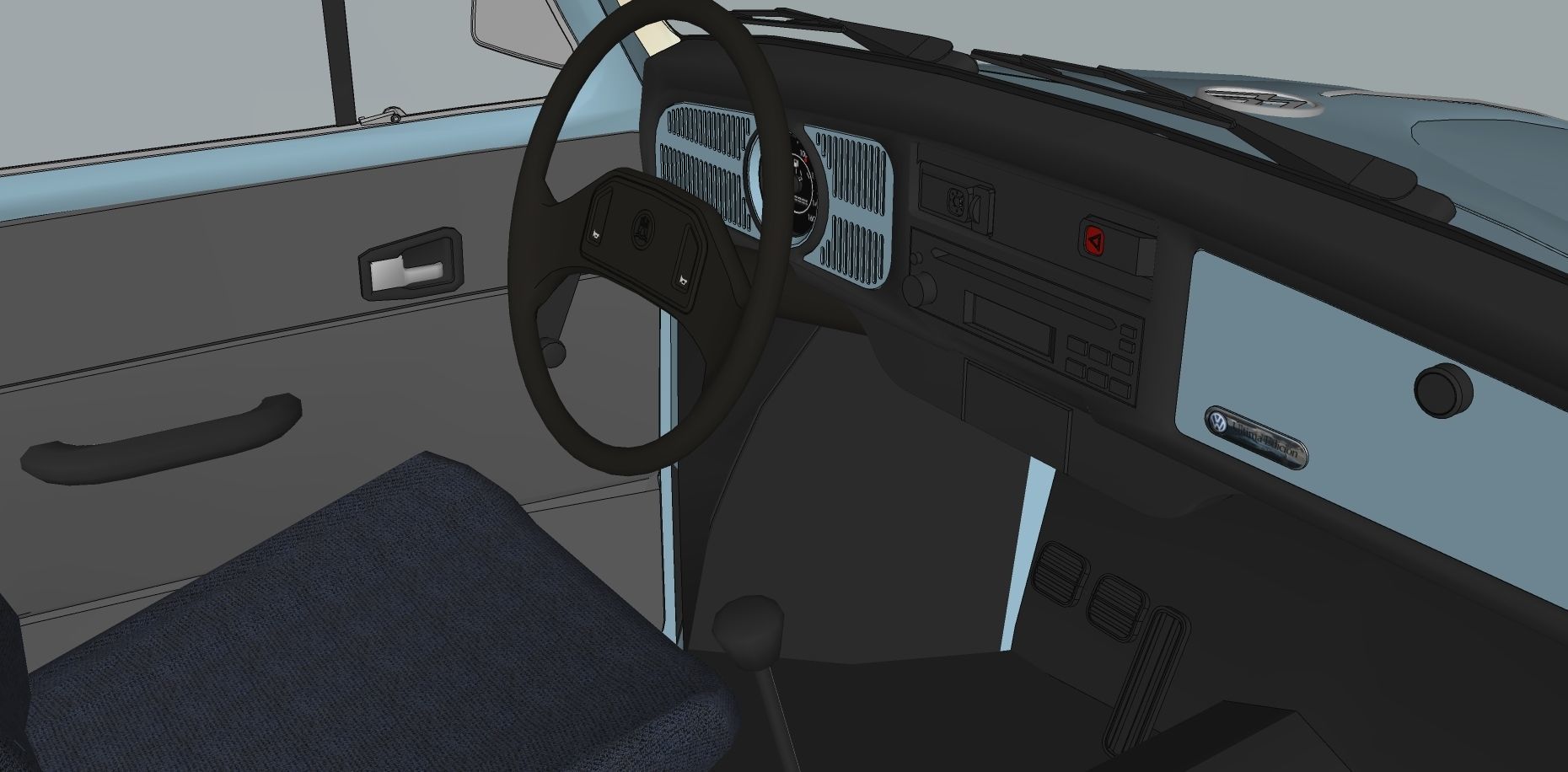 Volkswagen Beetle Last Edition - Ultima Edicion 2003 Low Poly 3D model ...