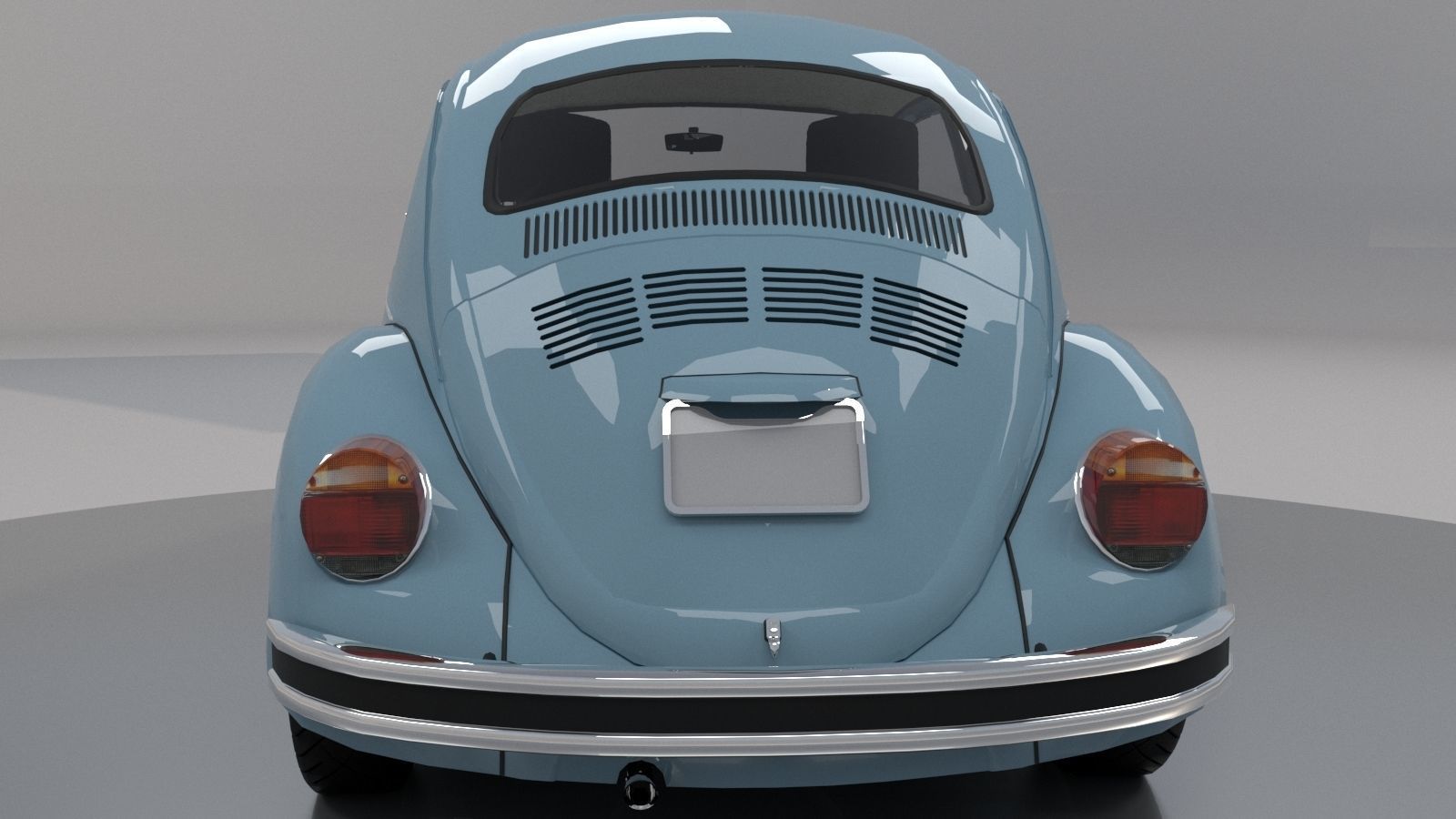 Volkswagen Beetle Last Edition - Ultima Edicion 2003 Low Poly 3D model ...