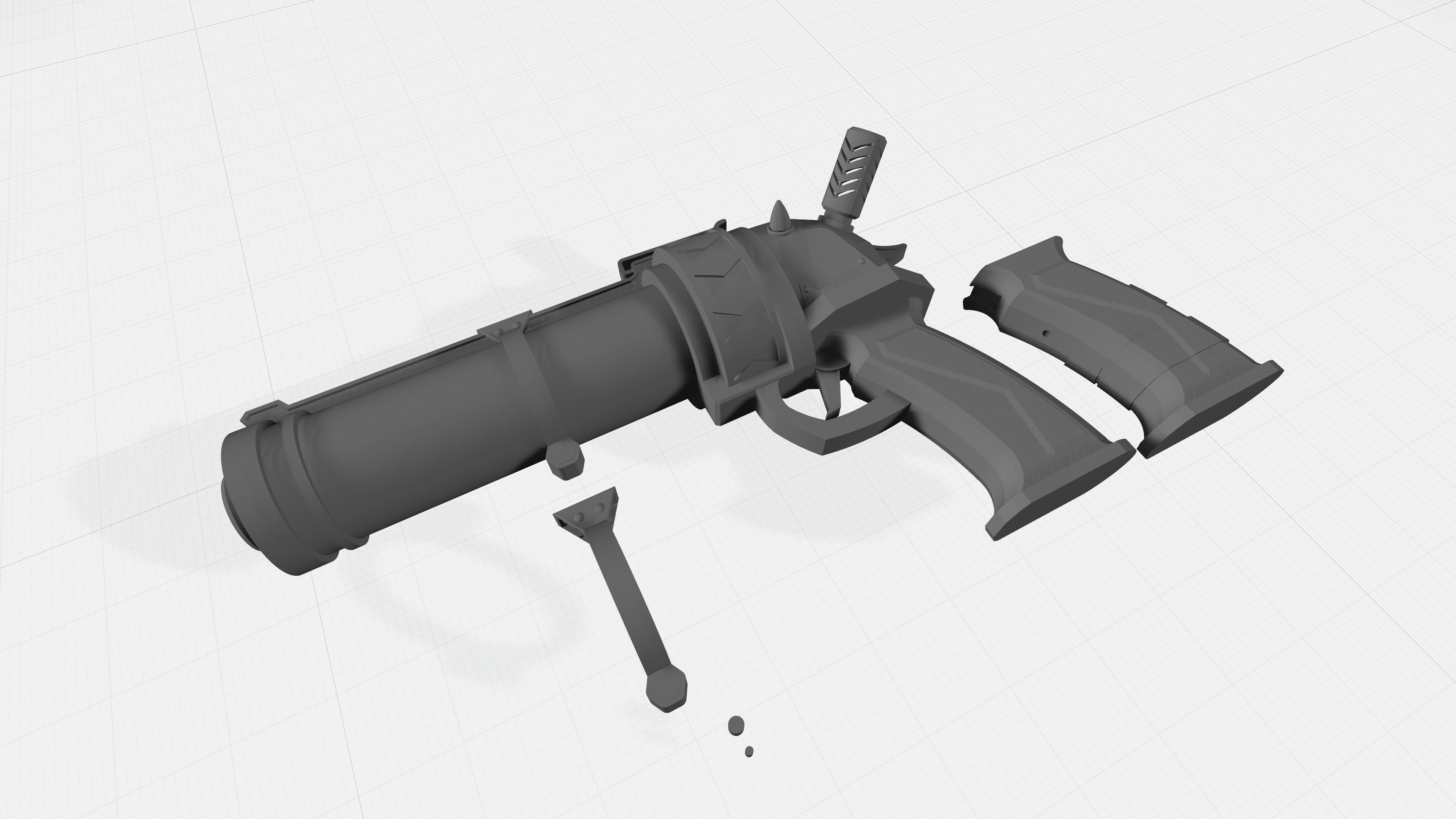 Jinx blaster - Arcane version 3D model 3D printable | CGTrader