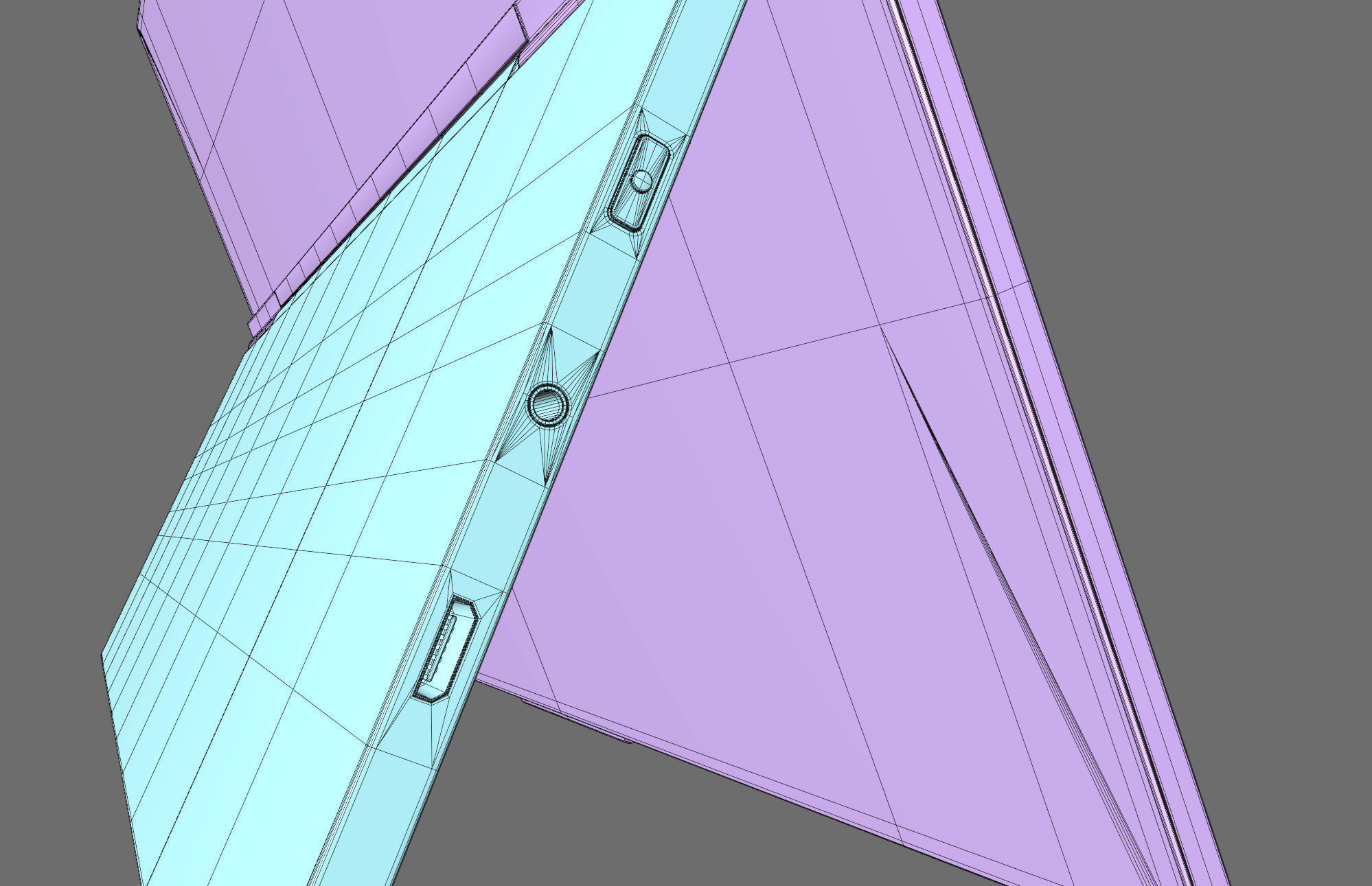 Realistic 3D model of a Portable Monitor 3D model | CGTrader