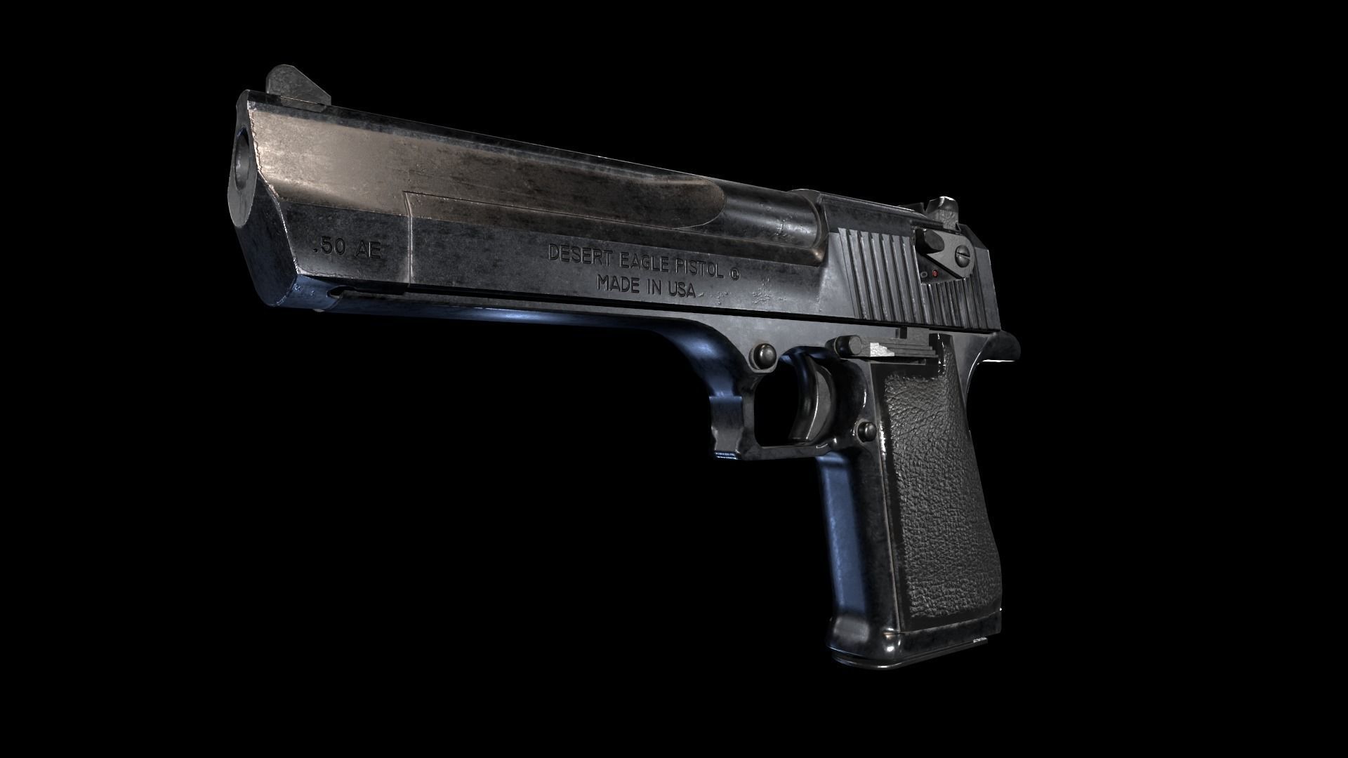 Black Desert Eagle 50 AE 3D model | CGTrader