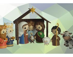Nativity 3D Printing Models | CGTrader