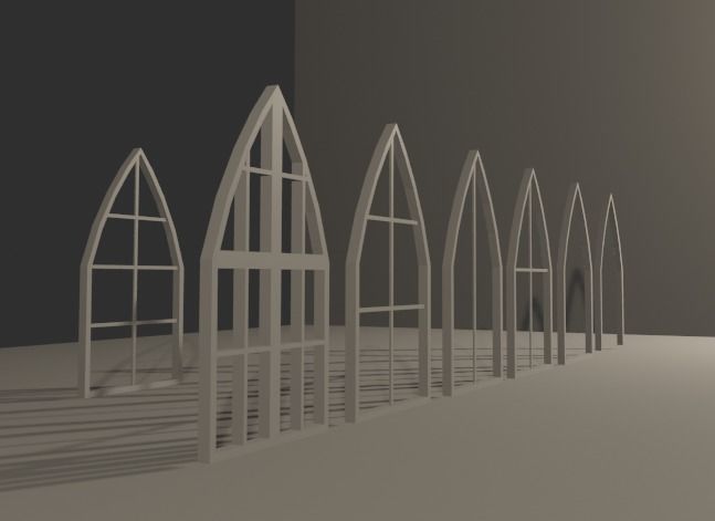 3D model Low Poly Untextured Window Pack VR / AR / low-poly | CGTrader