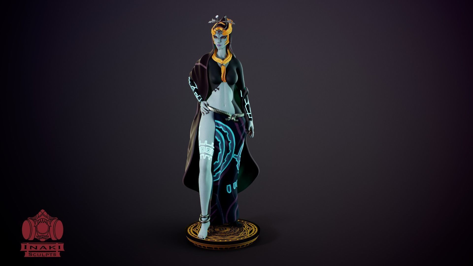 Twili Midna - The Legend of Zelda 3D model 3D printable | CGTrader