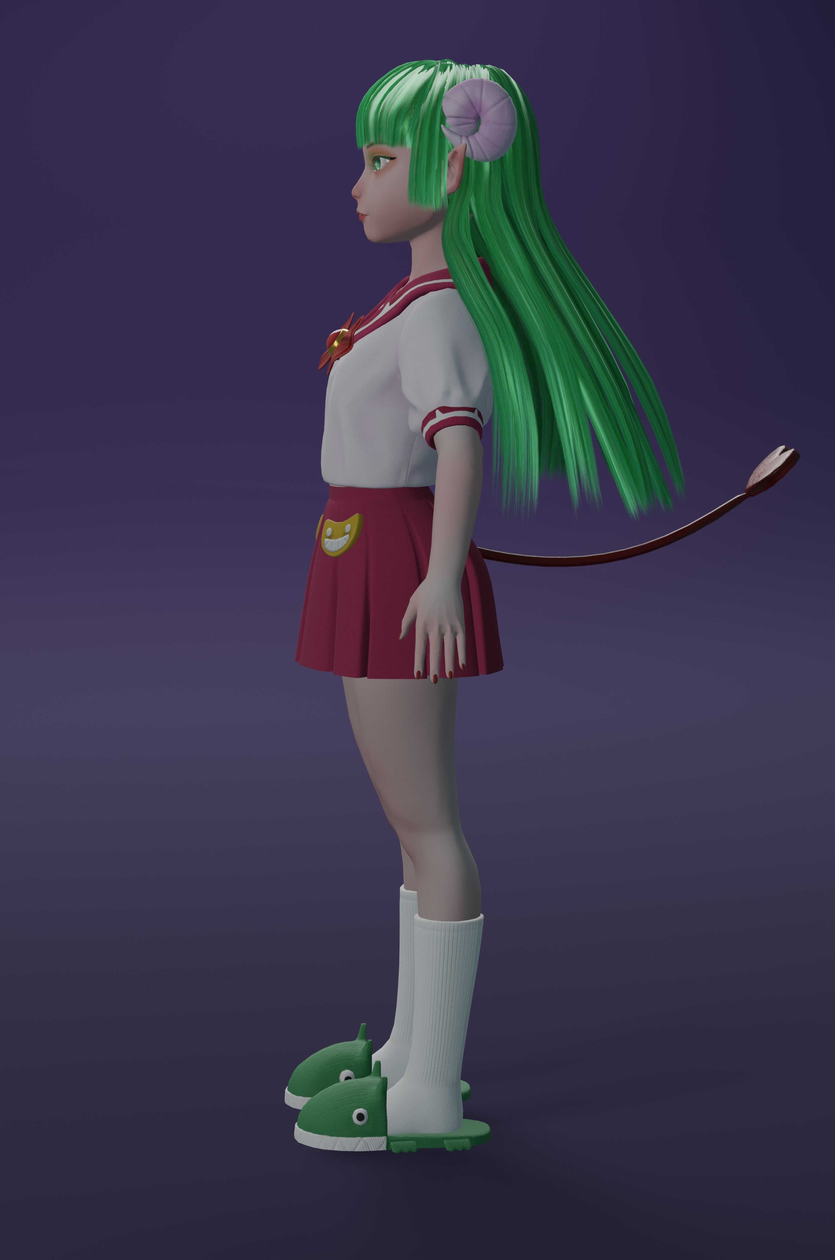 3D model Clara Valac VR / AR / low-poly | CGTrader