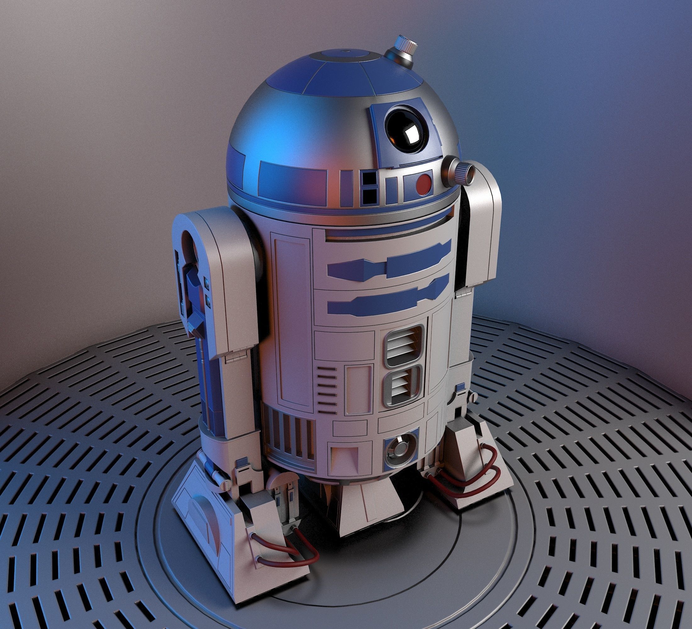 R2D2 Star Wars 3D model | CGTrader