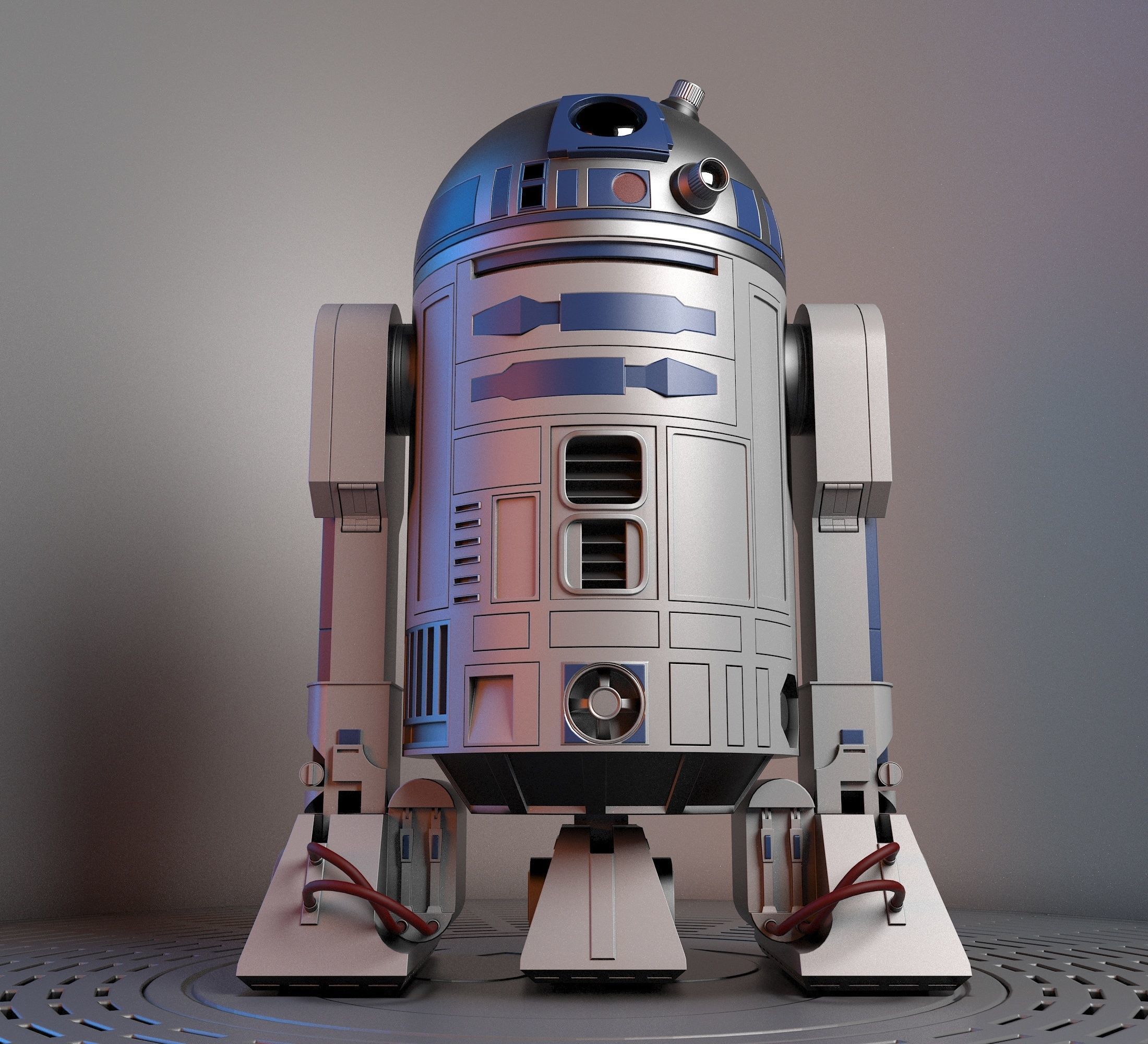 R2D2 Star Wars 3D model | CGTrader