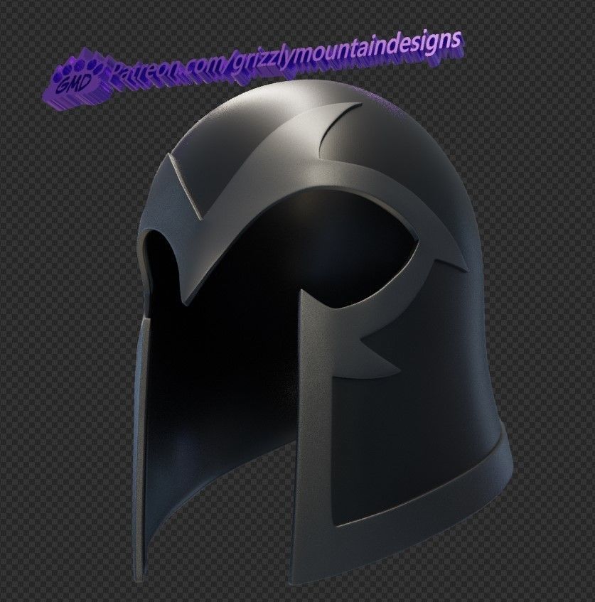 X-men First Class Sebastion Shaw Magneto helmet cosplay 3D model 3D ...