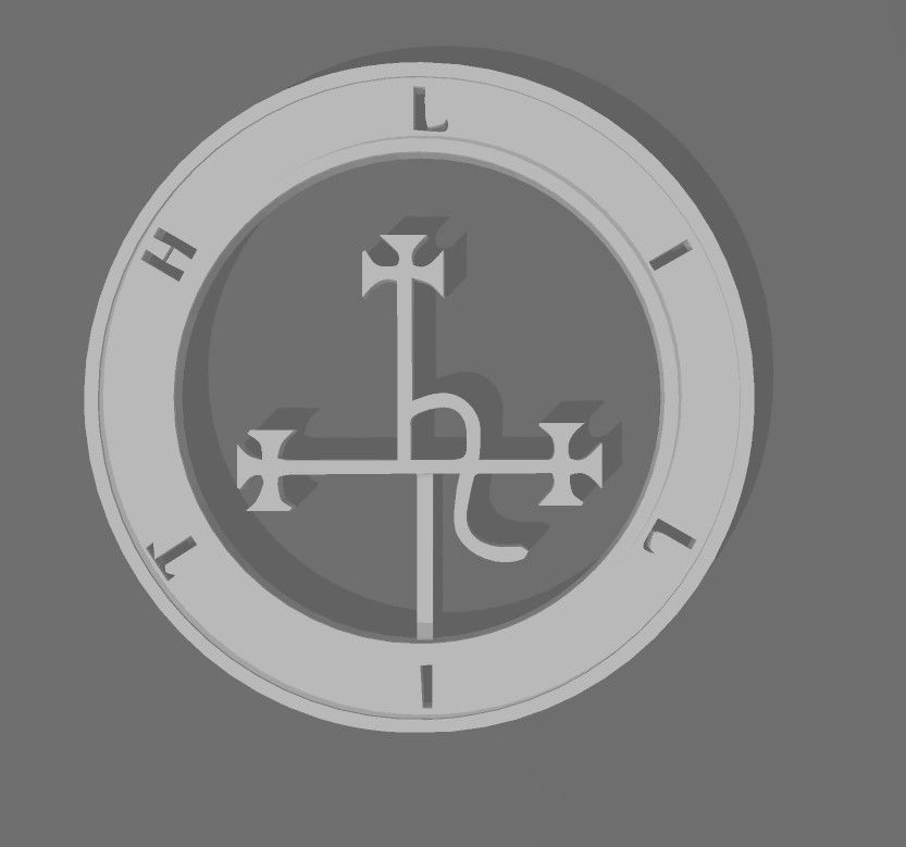Sigil of Lilith 3D model 3D printable | CGTrader
