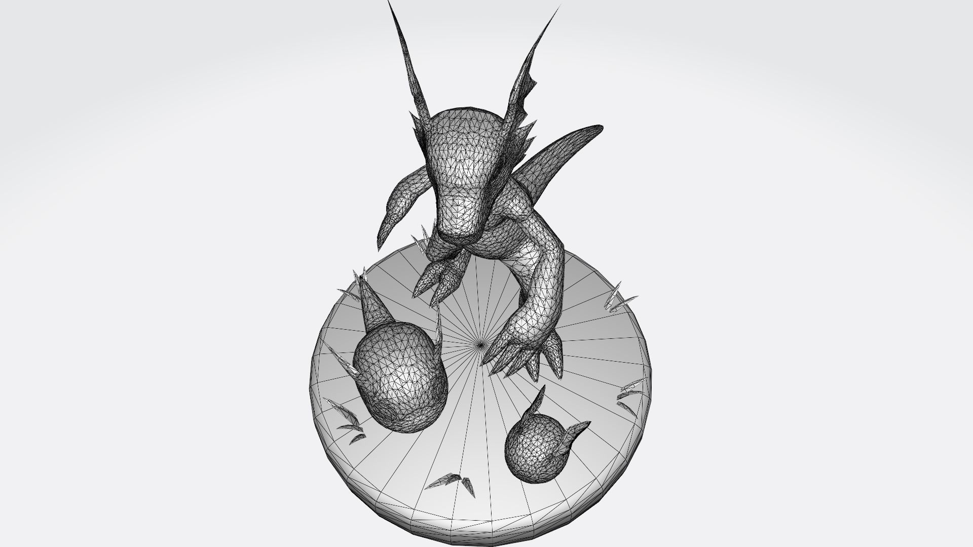 Guilmon baby evolution 3D model 3D printable | CGTrader