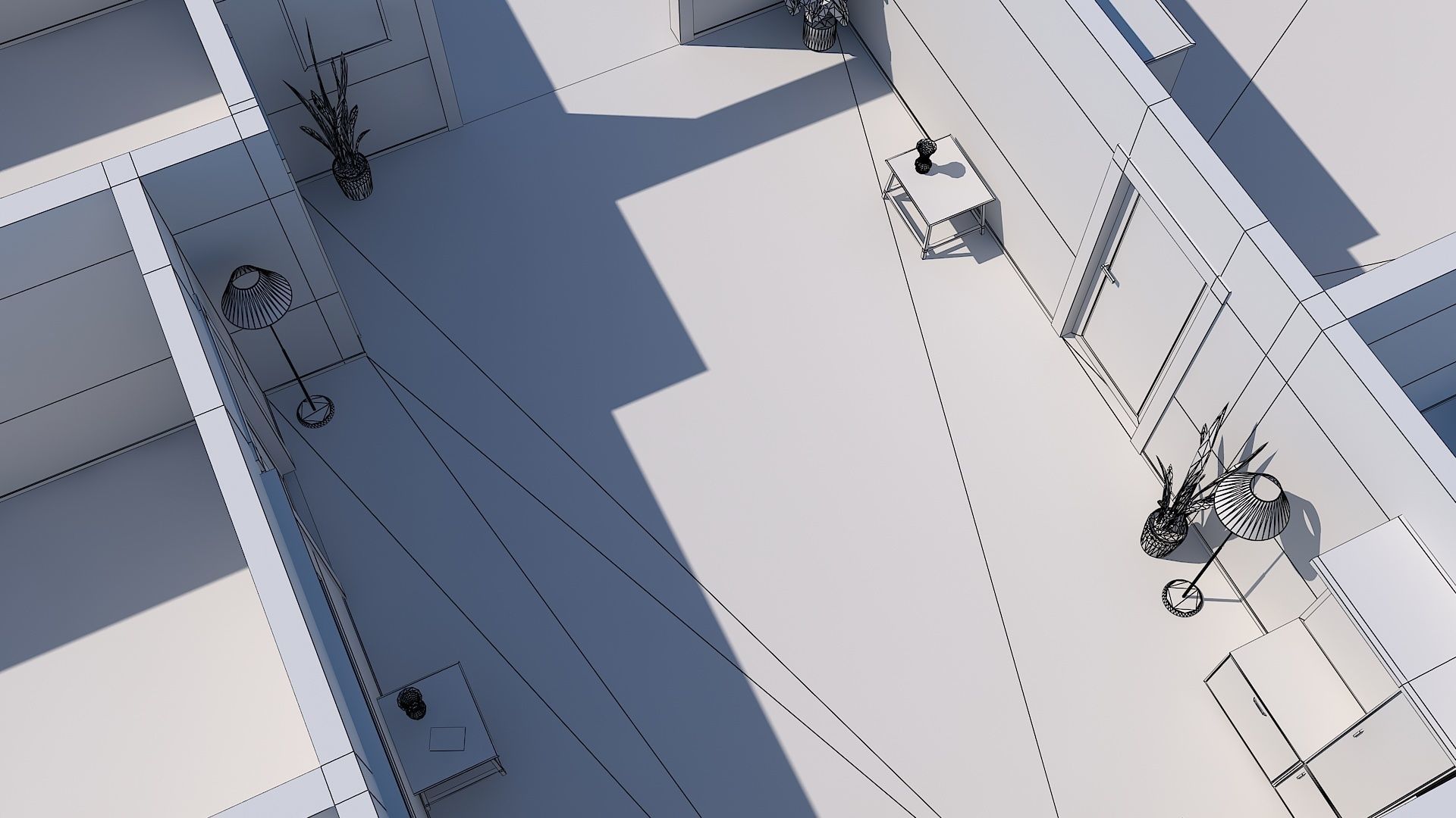 3D model Home Entrance Hallway Hall VR / AR / low-poly | CGTrader