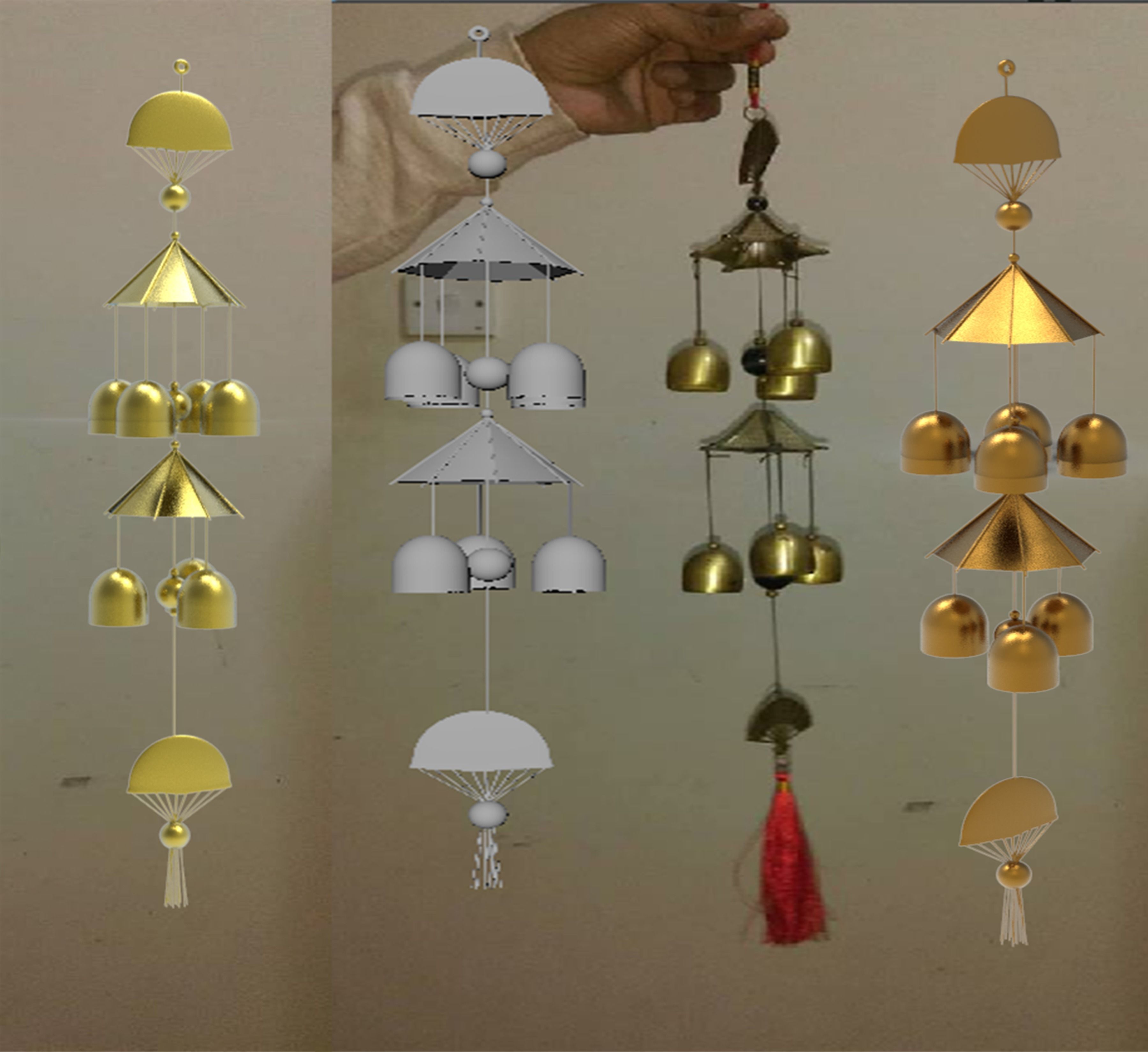 3D model Door bell model VR / AR / low-poly | CGTrader