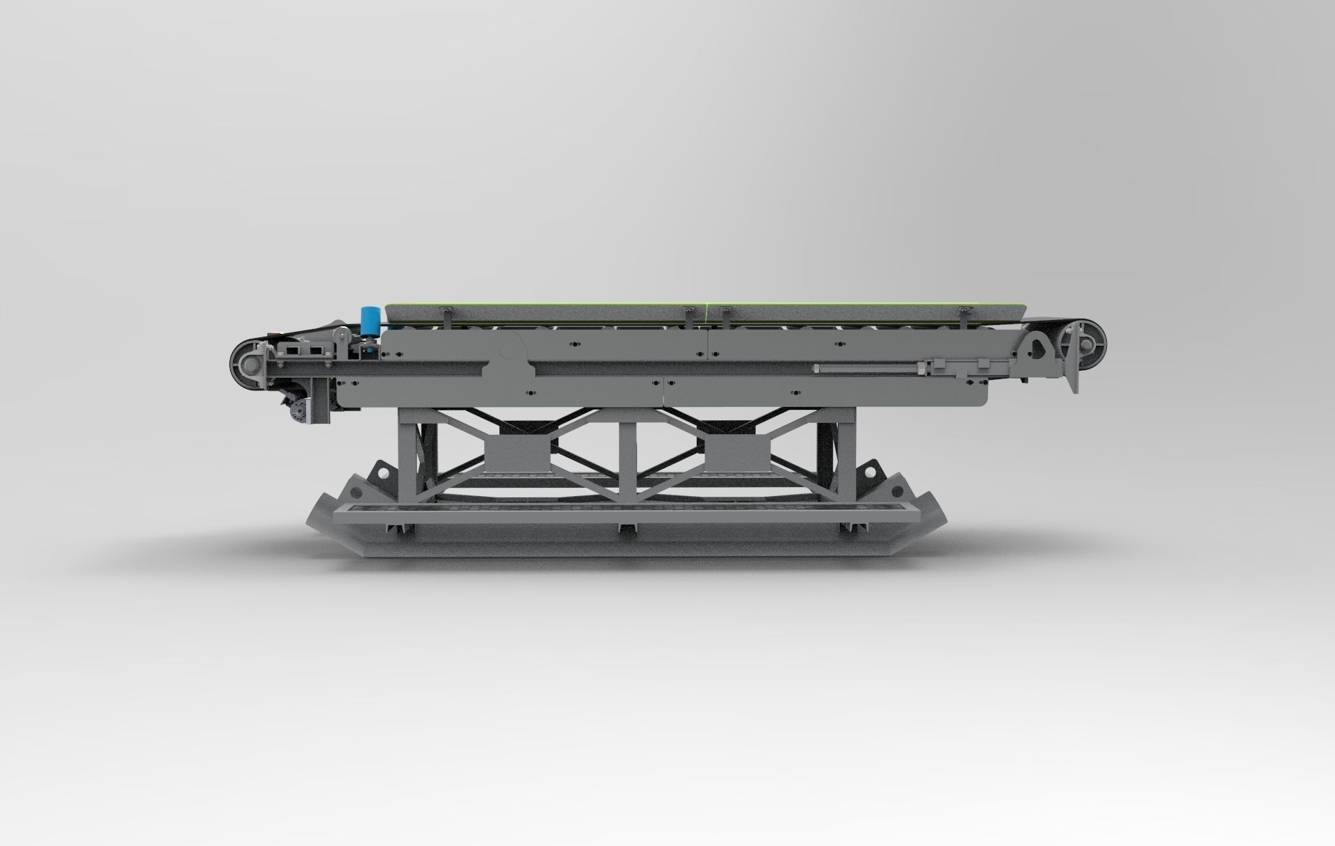 3D model Conveyor Belt Table VR / AR / low-poly | CGTrader