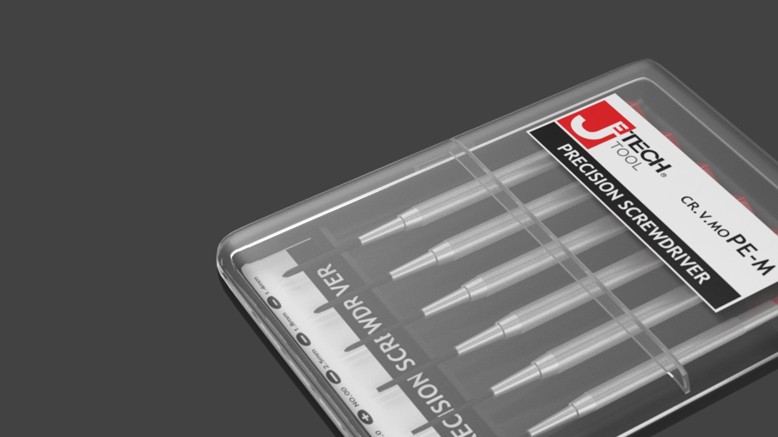 j tech tools Screwdriver Set 3D model | CGTrader