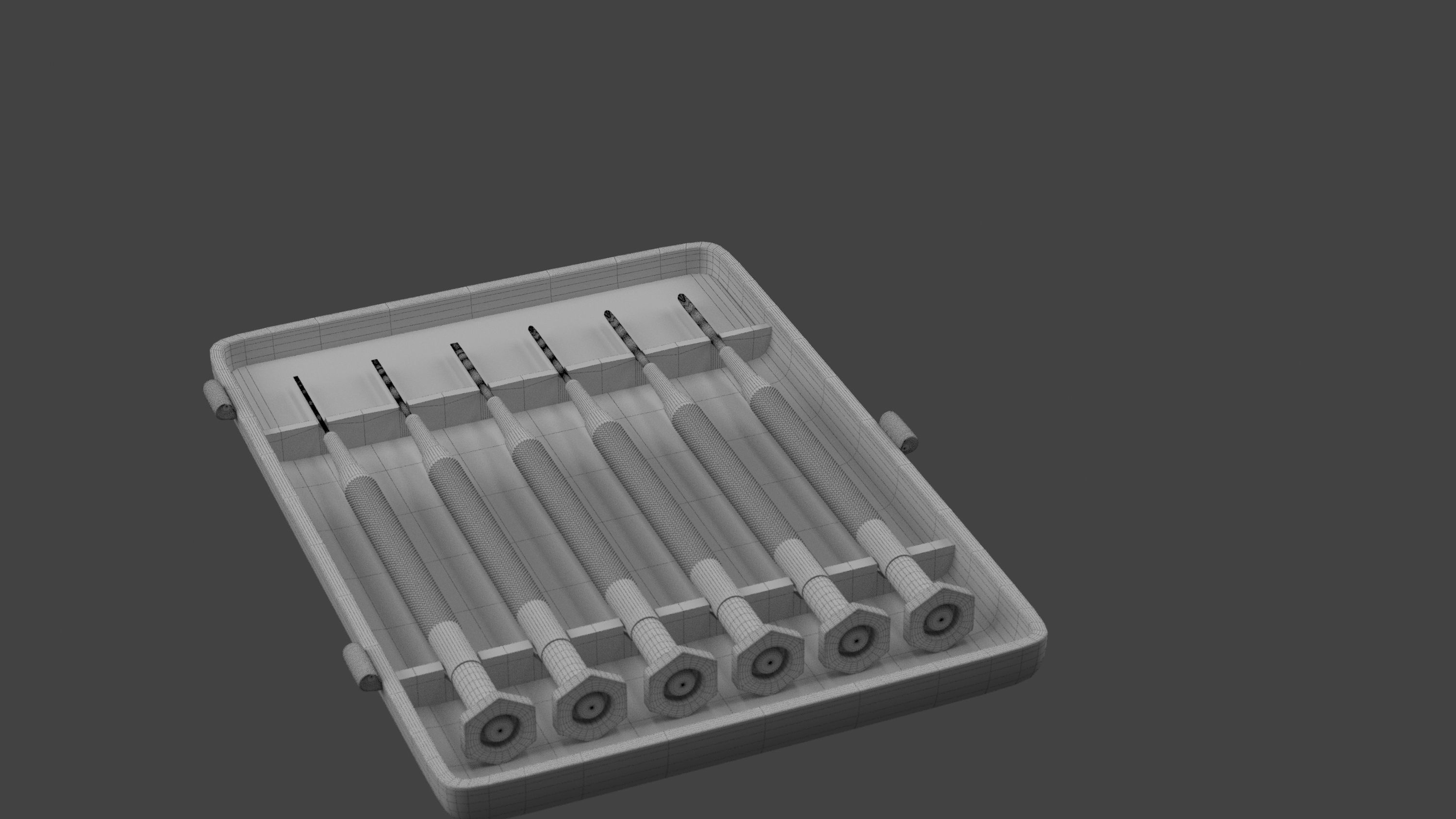 j tech tools Screwdriver Set 3D model | CGTrader