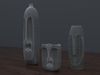 face vase collection 3D model | CGTrader
