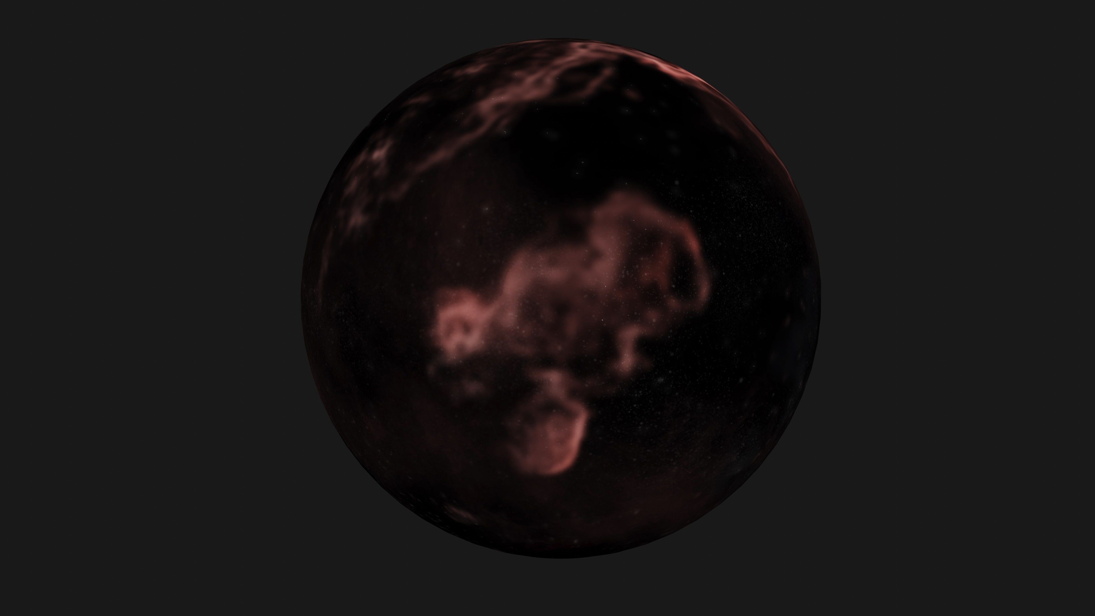 3D model HDRI Epic Panoramic Sky - 360 starfield - fire night sky 014 ...