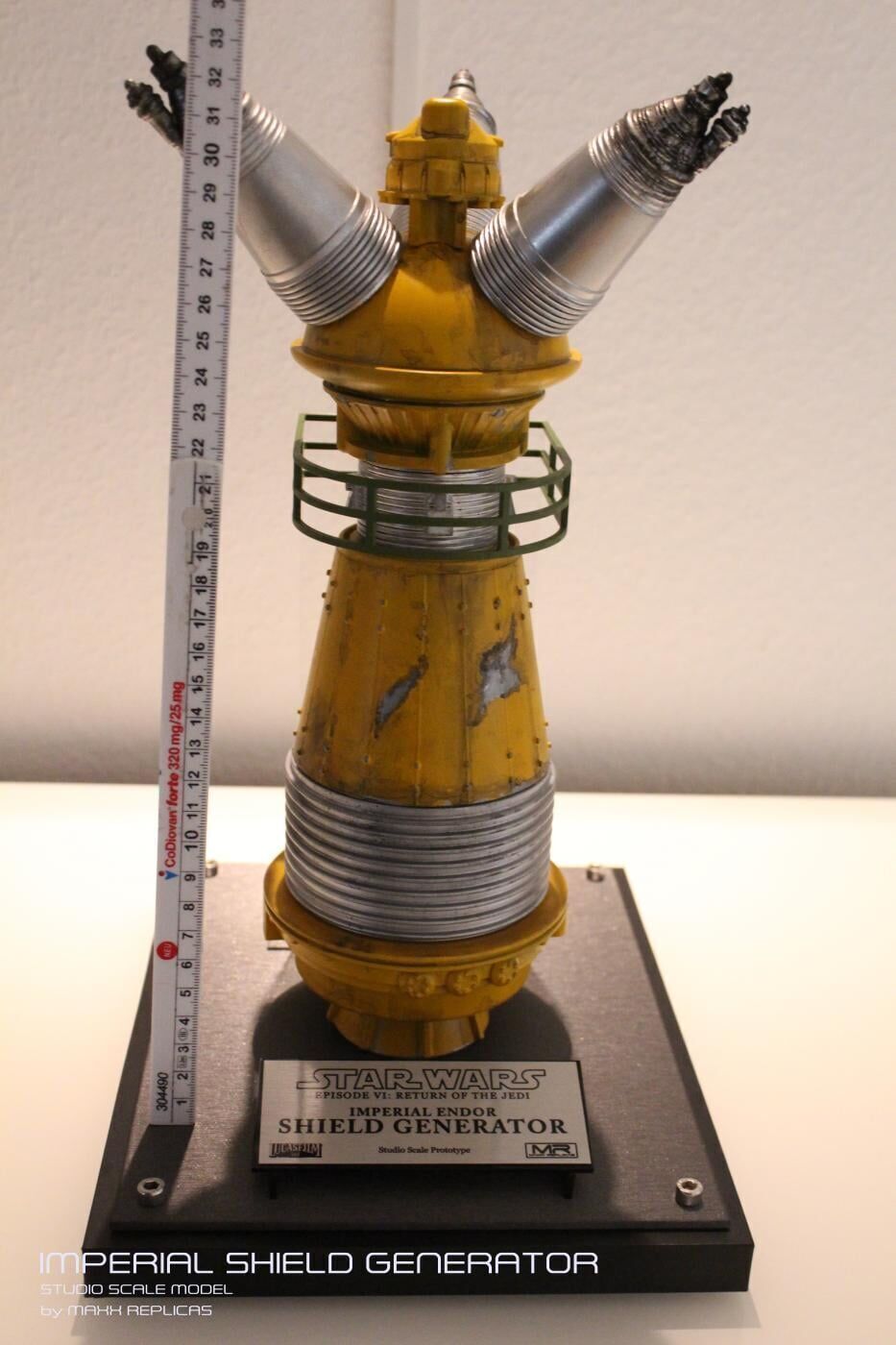 Star Wars Return of the Jedi Shield Generator Tower Studio Scale 3D ...