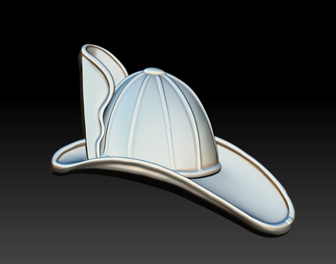 Firefighter helmet 3D model 3D printable | CGTrader
