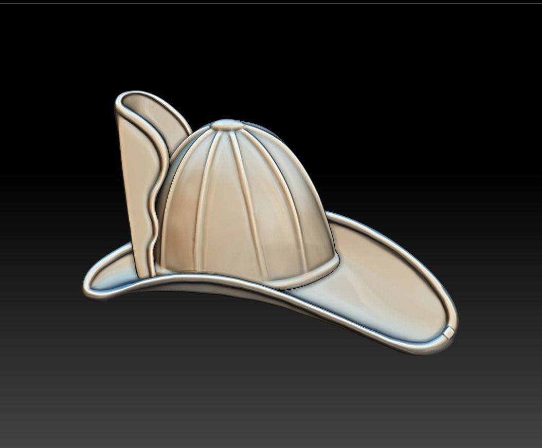 Firefighter helmet 3D model 3D printable | CGTrader
